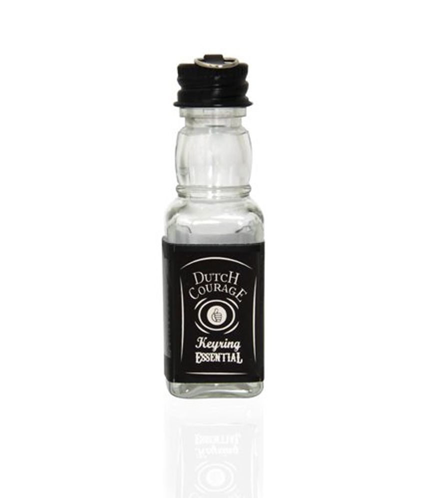 Thumbs Up Dutch Courage Key Ring Flask Key Chain: Buy Online at Low ...