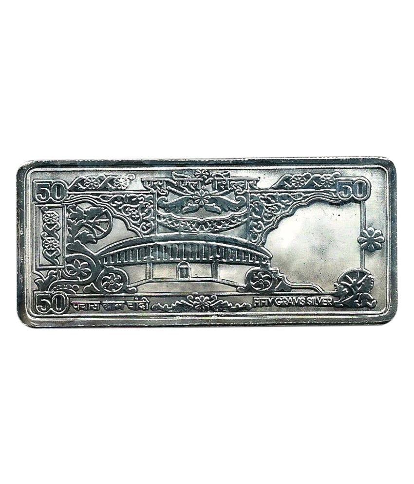 50 grams 999 Silver Note Ganesh & Lakshmi: Buy 50 grams 999 Silver Note ...