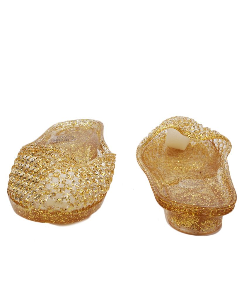 Aalishan Golden Jelly Back Open Flat Price in India- Buy Aalishan ...