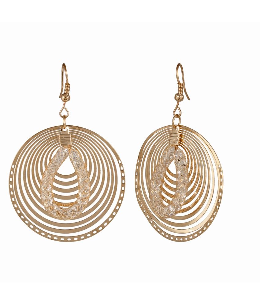 Lazreena Golden Alloy Hanging Earrings - Buy Lazreena Golden Alloy ... Lazreena Golden Alloy Hanging Earrings - Buy Lazreena Golden Alloy ...