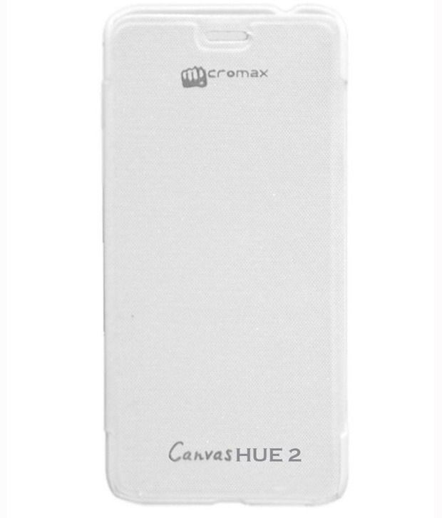 Mirox Flip Cover For Micromax Canvas Hue 2 - Black - Flip Covers Online ...