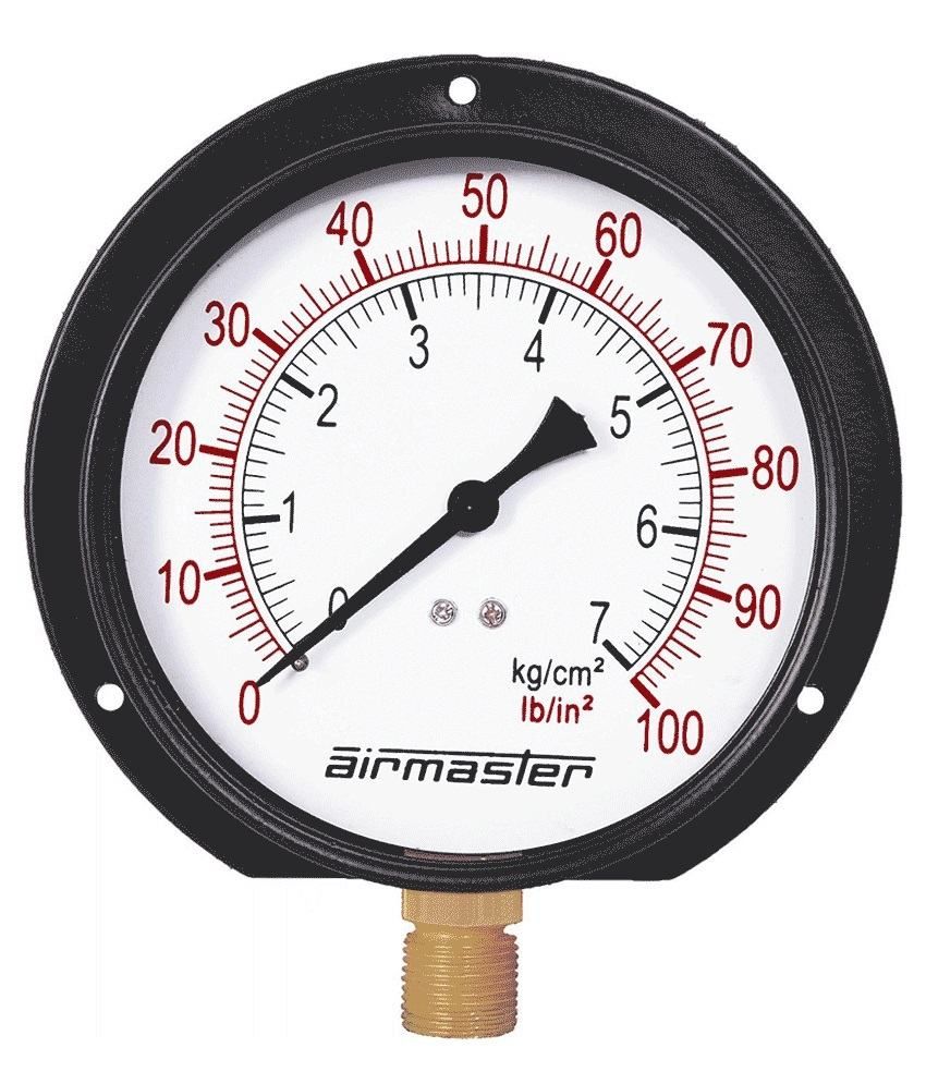 Airmaster 100mm Commercial Pressure Gauge 0 7 Kg cm 2 Buy Airmaster airmaster-100mm-commercial-pressure-gauge-0-7-kg-cm-2-buy-airmaster