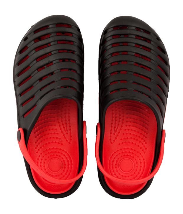 Zovi Black Floater Sandals - Buy Zovi Black Floater Sandals Online at ...