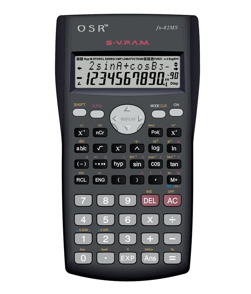 OSR Scientific Calculator SR FX 82MS Buy Online At Best Price In