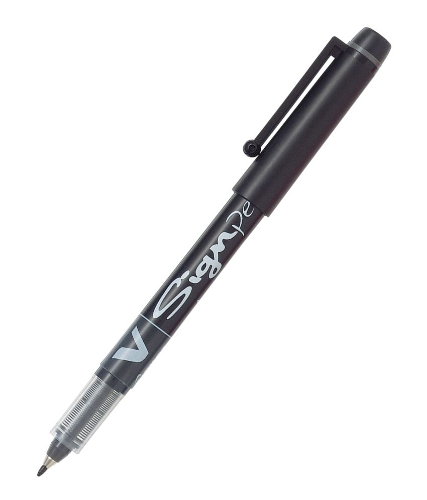 Pilot V Sign Black Pen Pack Of 12 Buy Online At Best Price In India Pilot V Sign Black Pen Pack Of 12 Buy Online At Best Price In India
