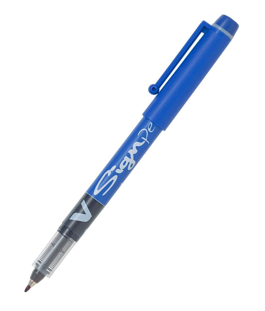 Pilot V Sign Blue Pen Pack Of 12 Buy Online At Best Price In India