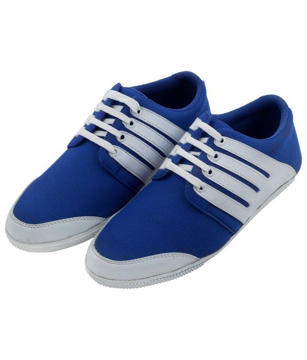 Zovi Blue Casual Shoes - Buy Zovi Blue Casual Shoes Online at Best ...