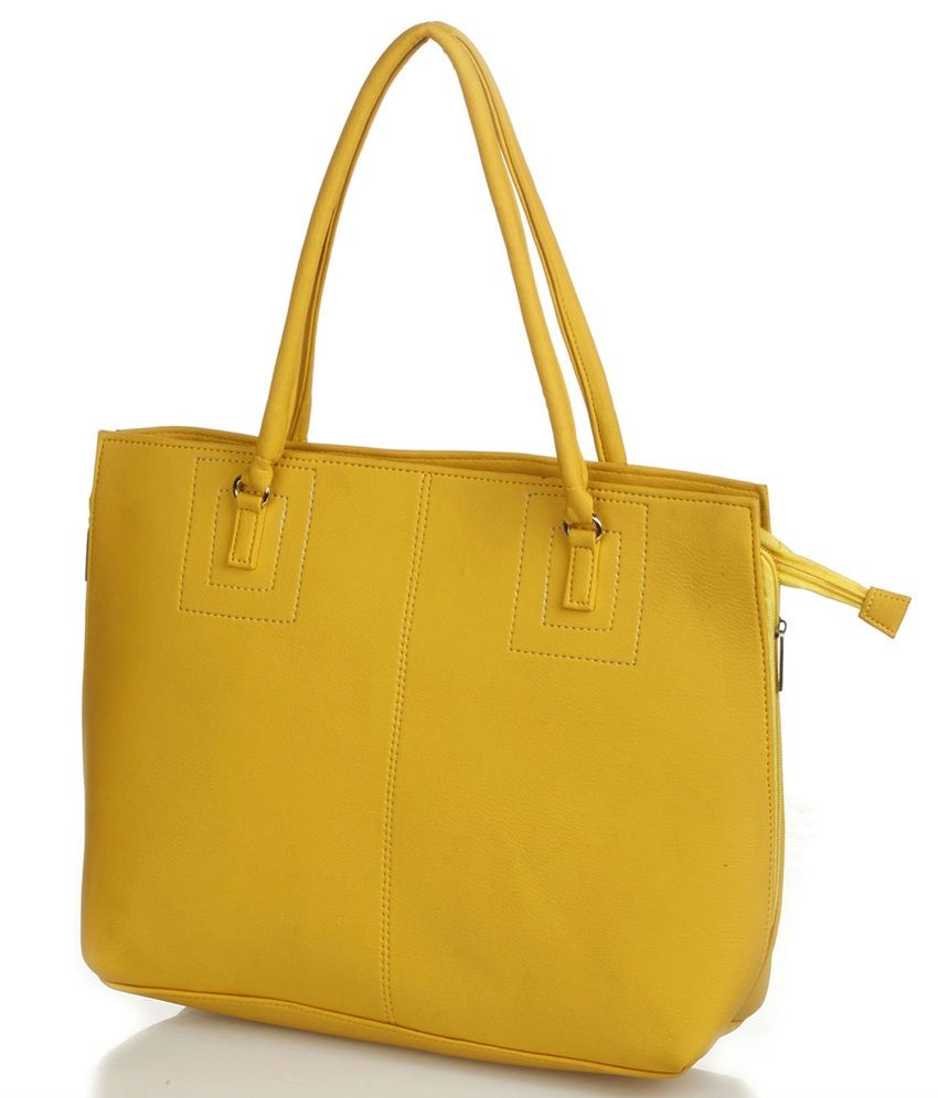 Estoss Yellow Handbag Buy Estoss Yellow Handbag Online At Best Prices
