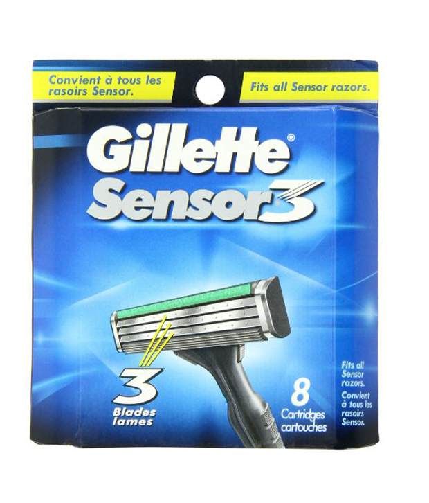 Gillette Sensor3 Disposable Cartridge: Buy Gillette Sensor3 Disposable ...