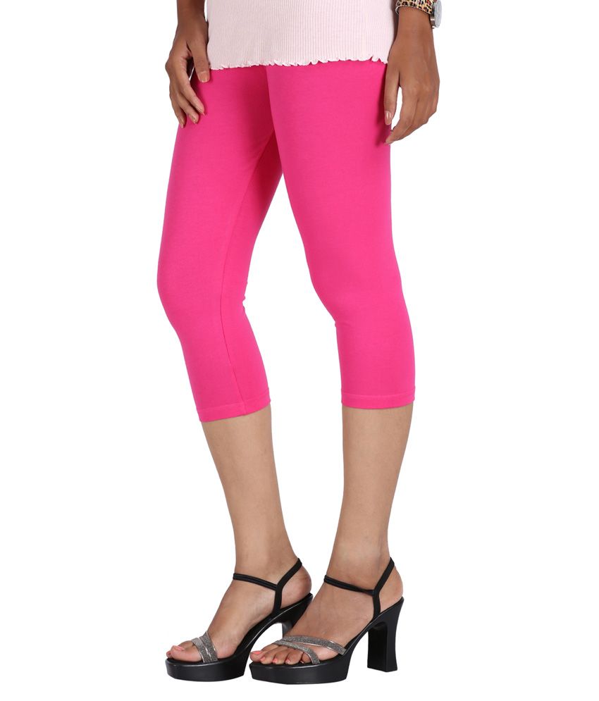Greenwich Multi Color Cotton Womens Capri Leggings Price In India Buy