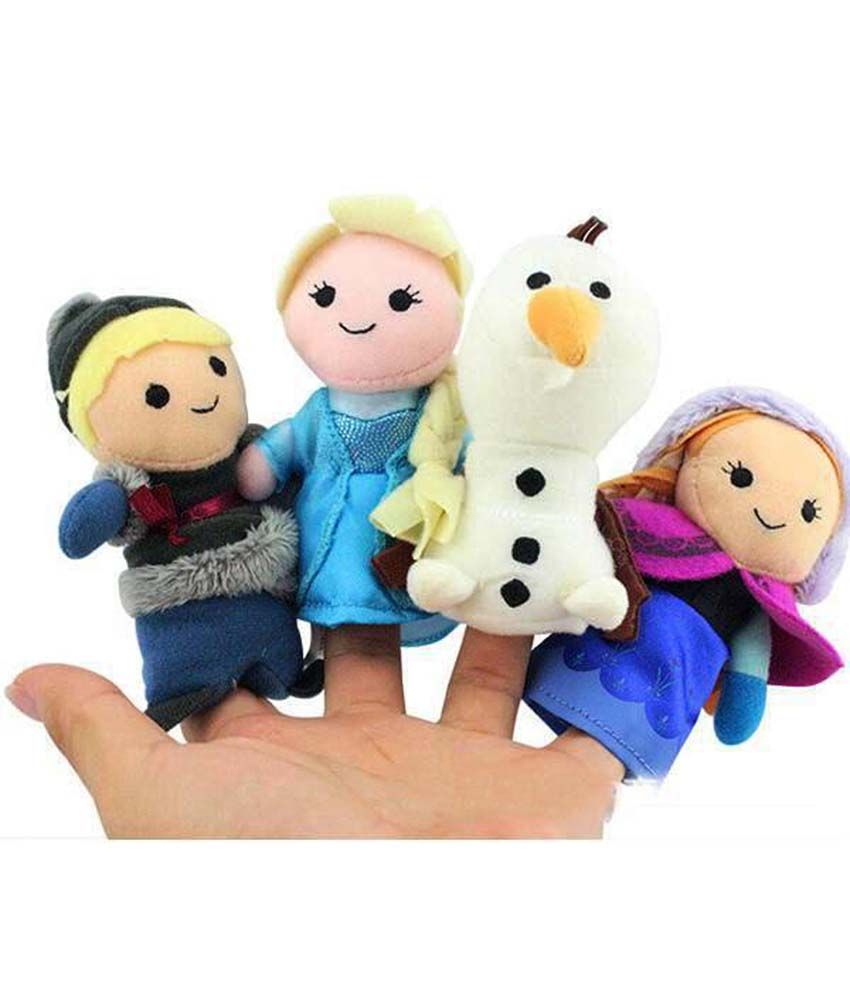 Kuhu Creations High Quality Frozen Plush Doll Finger Puppets - Buy Kuhu ...