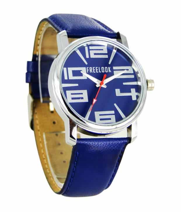 Freelook Captivating Blue Watch - Buy Freelook Captivating Blue Watch ...