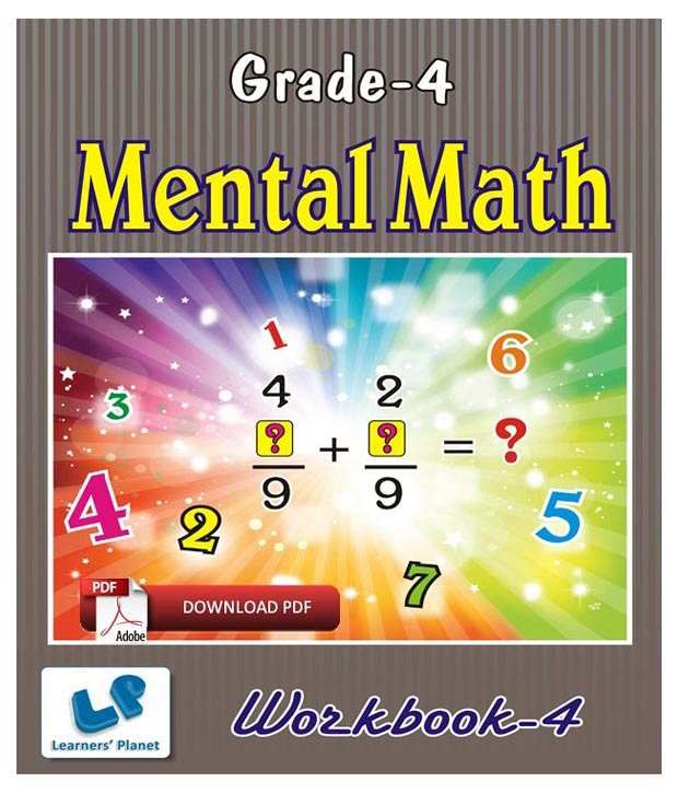 Grade 4 Mental Math Workbook 4 E Books Downloadable PDF Buy Grade 4 
