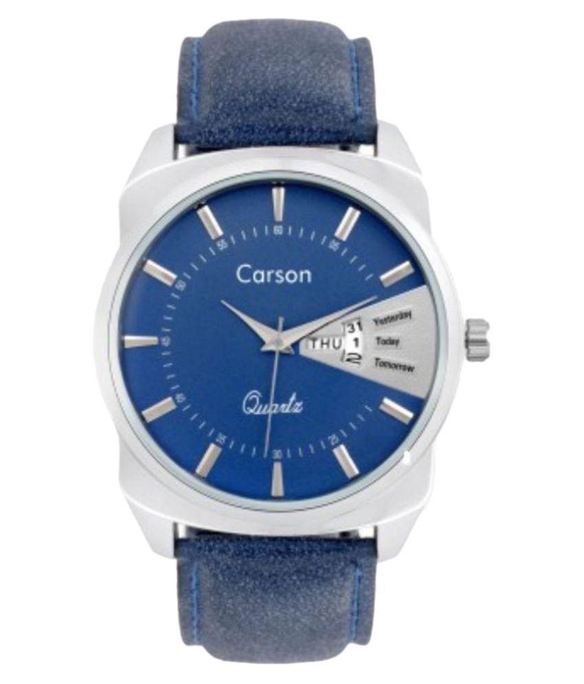 Carson Blue Analog Watch - Buy Carson Blue Analog Watch Online at Best ...