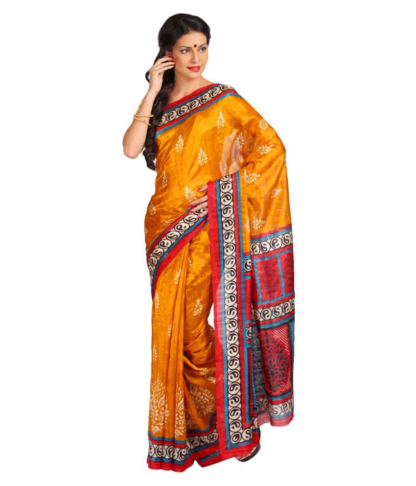 Satrang Orange Art Silk Saree - Buy Satrang Orange Art Silk Saree ... Satrang Orange Art Silk Saree - Buy Satrang Orange Art Silk Saree ...