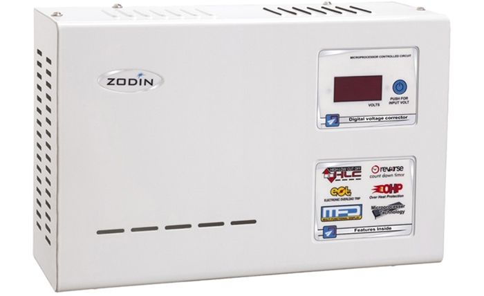 ZODIN AC Stabilizer upto 2 Ton (90-300 V) (15 Amp.)- DVR-509 Price in ...