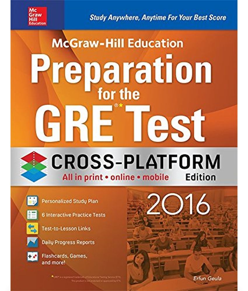 McGraw Hill Education Preparation For The GRE Test Buy McGraw Hill