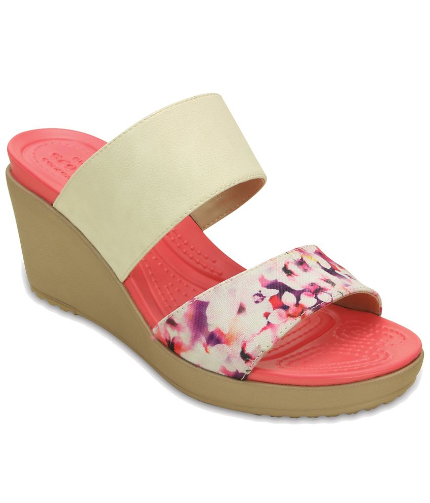 Crocs Beige Wedges Heels Price in India- Buy Crocs Beige Wedges Heels ...