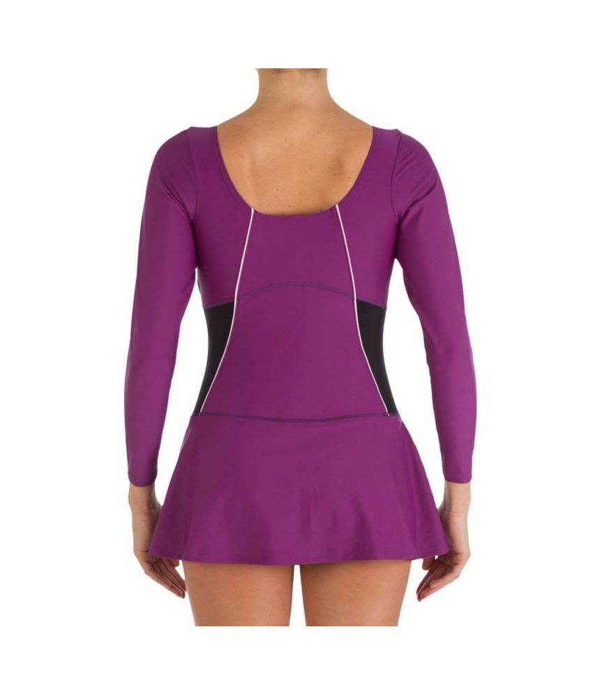 Nabaiji Audrey Sleeves Womens Swimwear By Decathlon Swimming Costume
