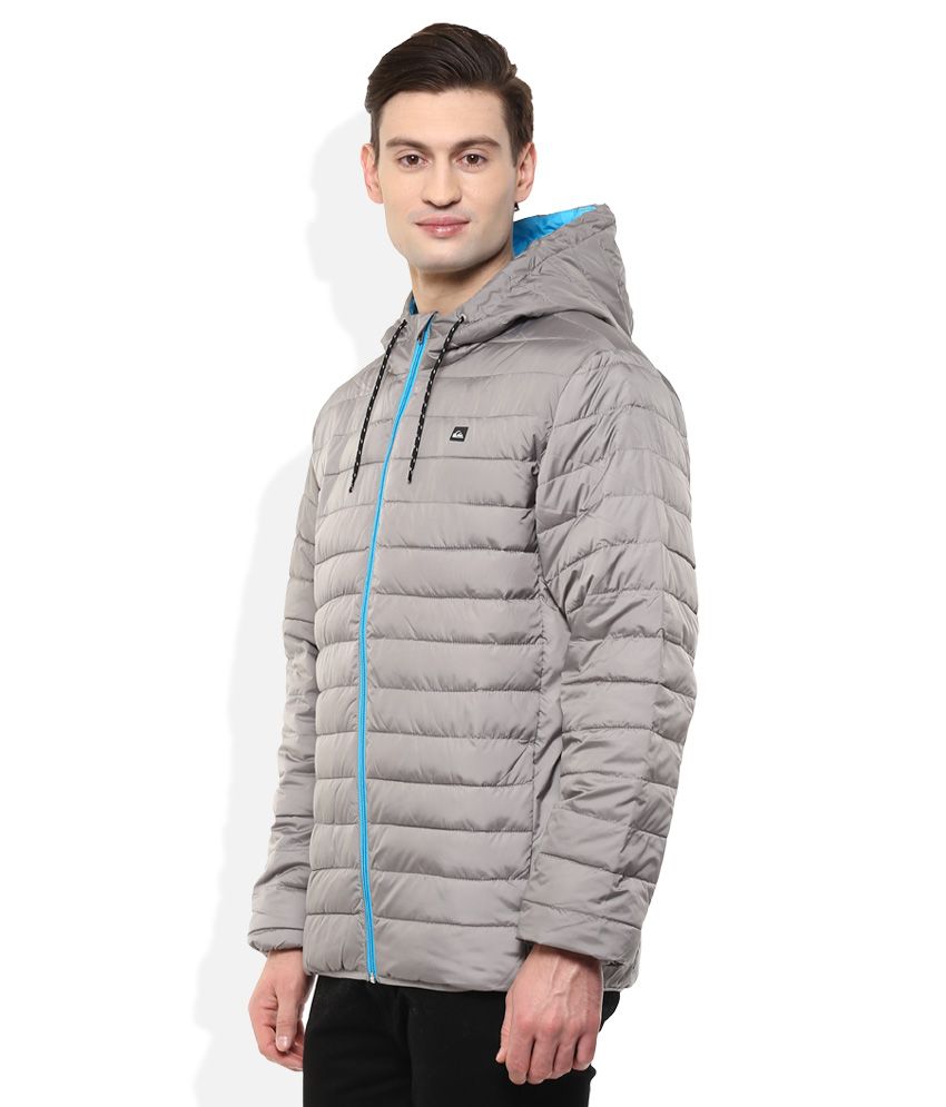 Quiksilver Grey Casual Winter Jacket - Buy Quiksilver Grey Casual ...