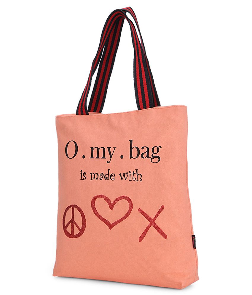 Honey By Pantaloons Peachpuff Canvas Shoulder Bag Buy Honey By