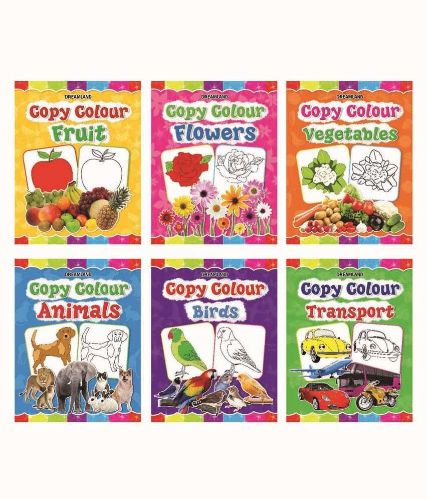 Copy Colour Book 1 To 6 (Pack) Paperback: Buy Copy Colour Book 1 To 6 ...
