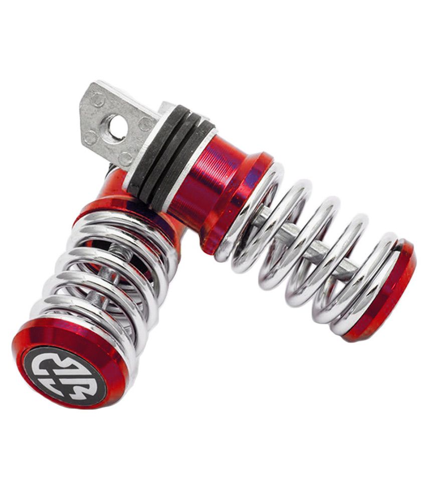 Capeshoppers Spring Coil Style Bike Foot Pegs Set of 2: Buy ...