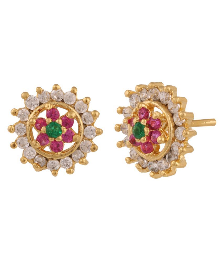Efulgenz Multicolor Alloy Studded Earrings - Buy Efulgenz Multicolor ... Efulgenz Multicolor Alloy Studded Earrings - Buy Efulgenz Multicolor ...