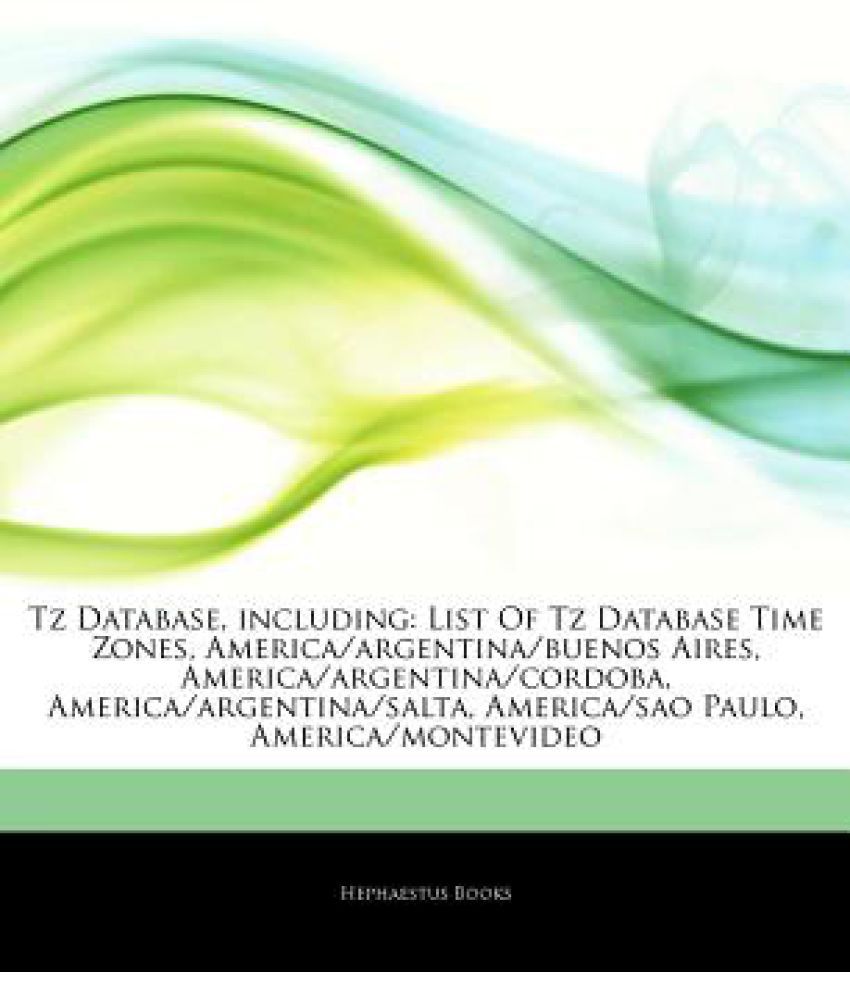 Tz Database Time Zones