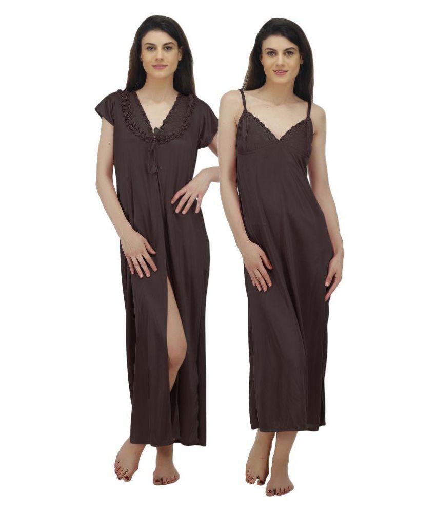 Buy ARLOPA Satin Nighty Night Gowns Online At Best Prices In India buy-arlopa-satin-nighty-night-gowns-online-at-best-prices-in-india
