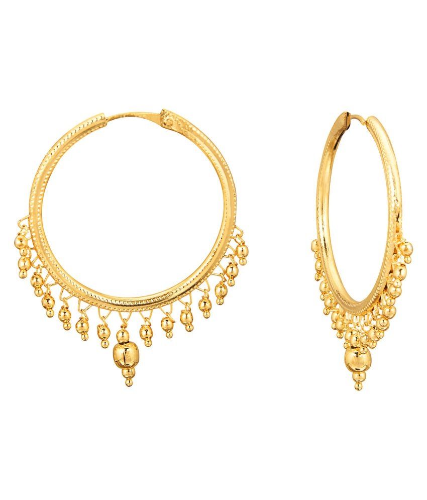 Shining Jewel 24k Gold Plated Balis Buy Shining Jewel 24k Gold Plated