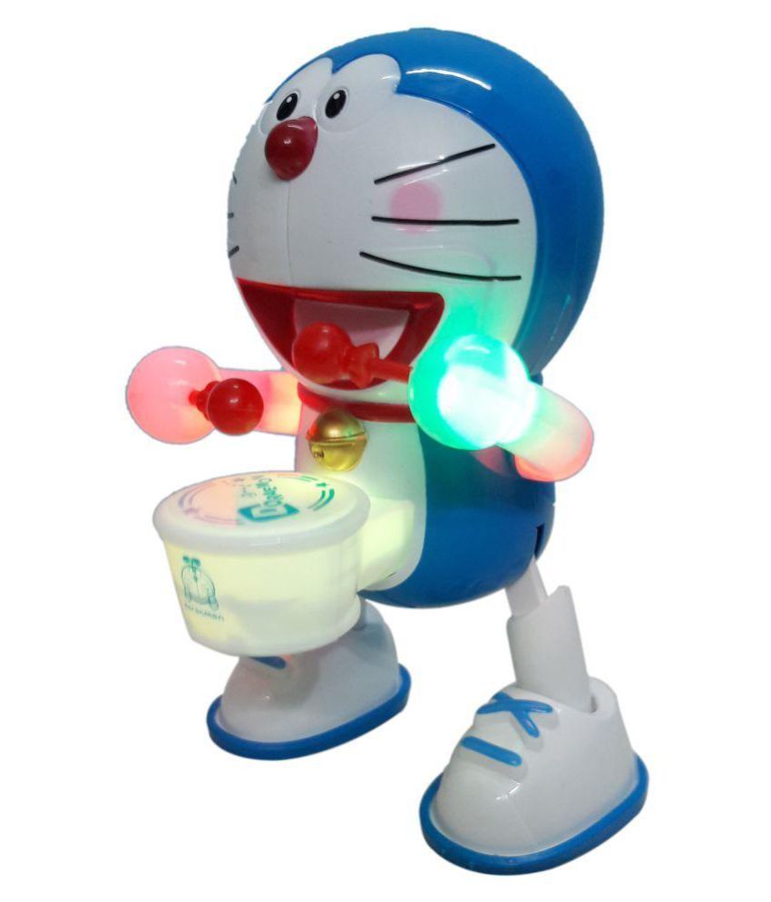 Wish Kart Cool Doremon Cartoon Character Dancing Robot With Music And Lights Buy Wish Kart