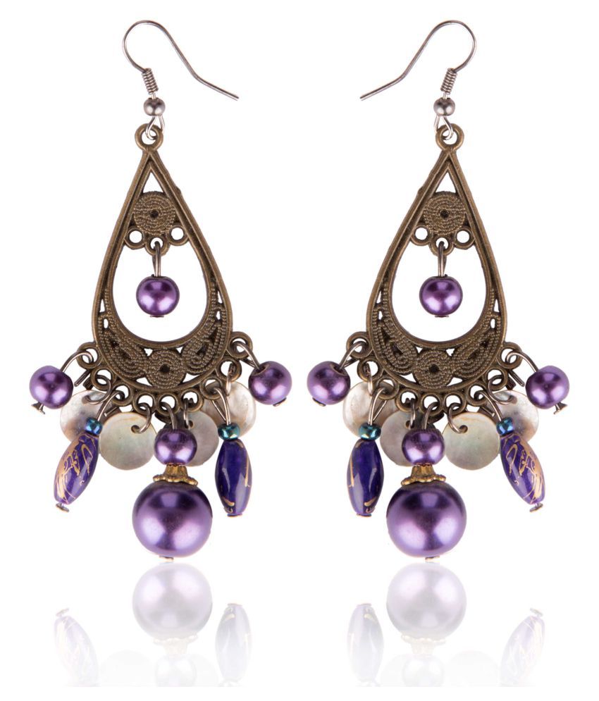 Diva Walk purple alloy earring - Buy Diva Walk purple alloy earring ... Diva Walk purple alloy earring - Buy Diva Walk purple alloy earring ...