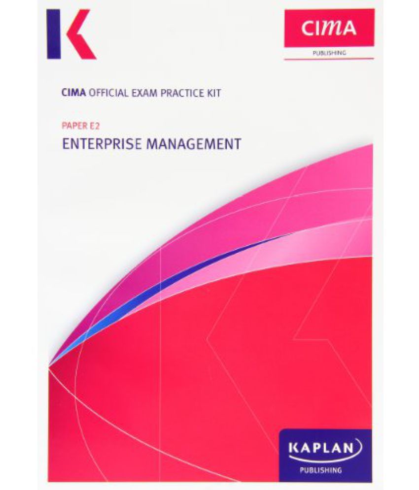 E2 Enterprise Management - CIMA Exam Practice Kit Managerial level ...