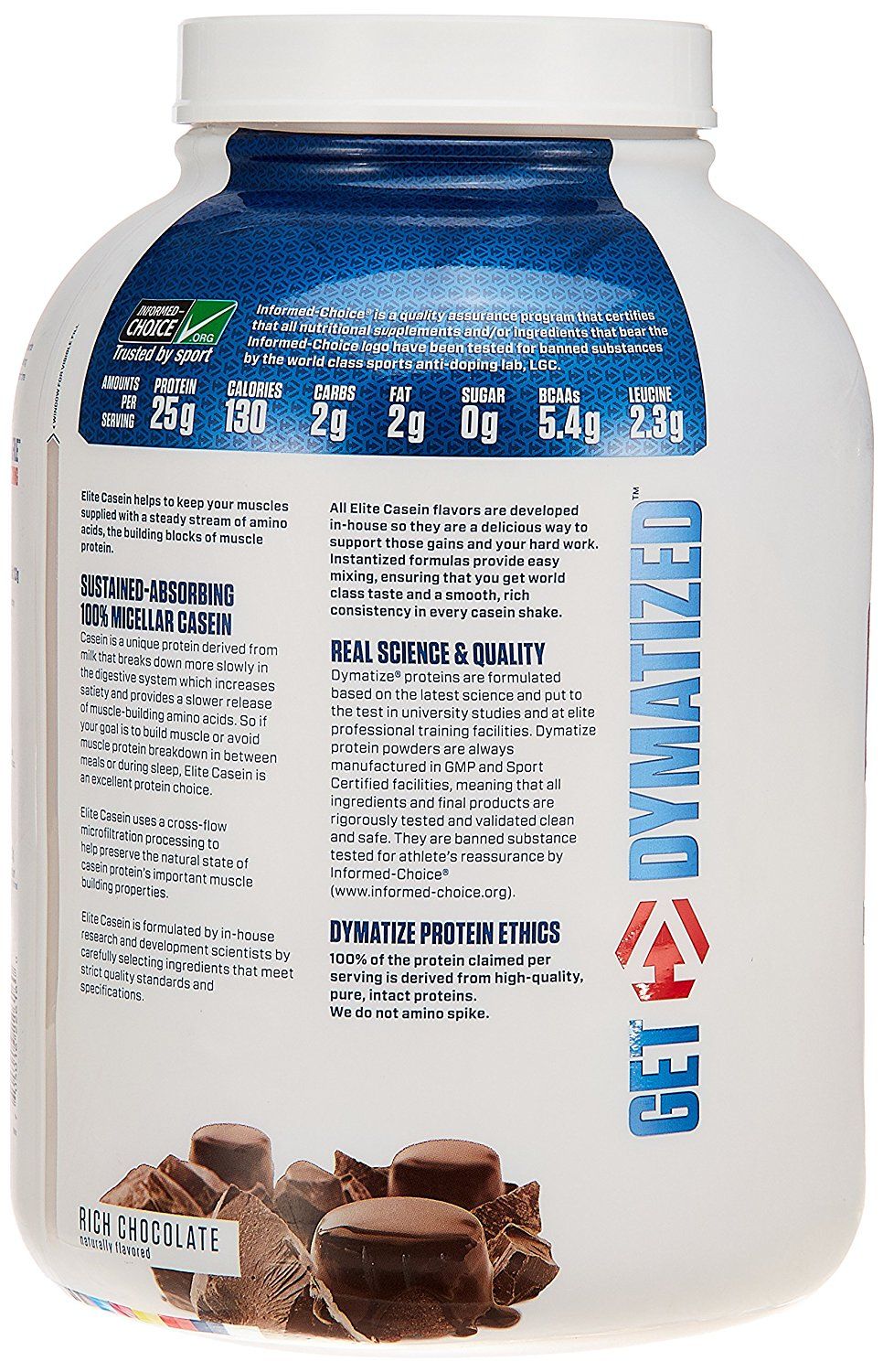 Dymatize Elite Casein 4 Lb: Buy Dymatize Elite Casein 4 Lb at Best ...