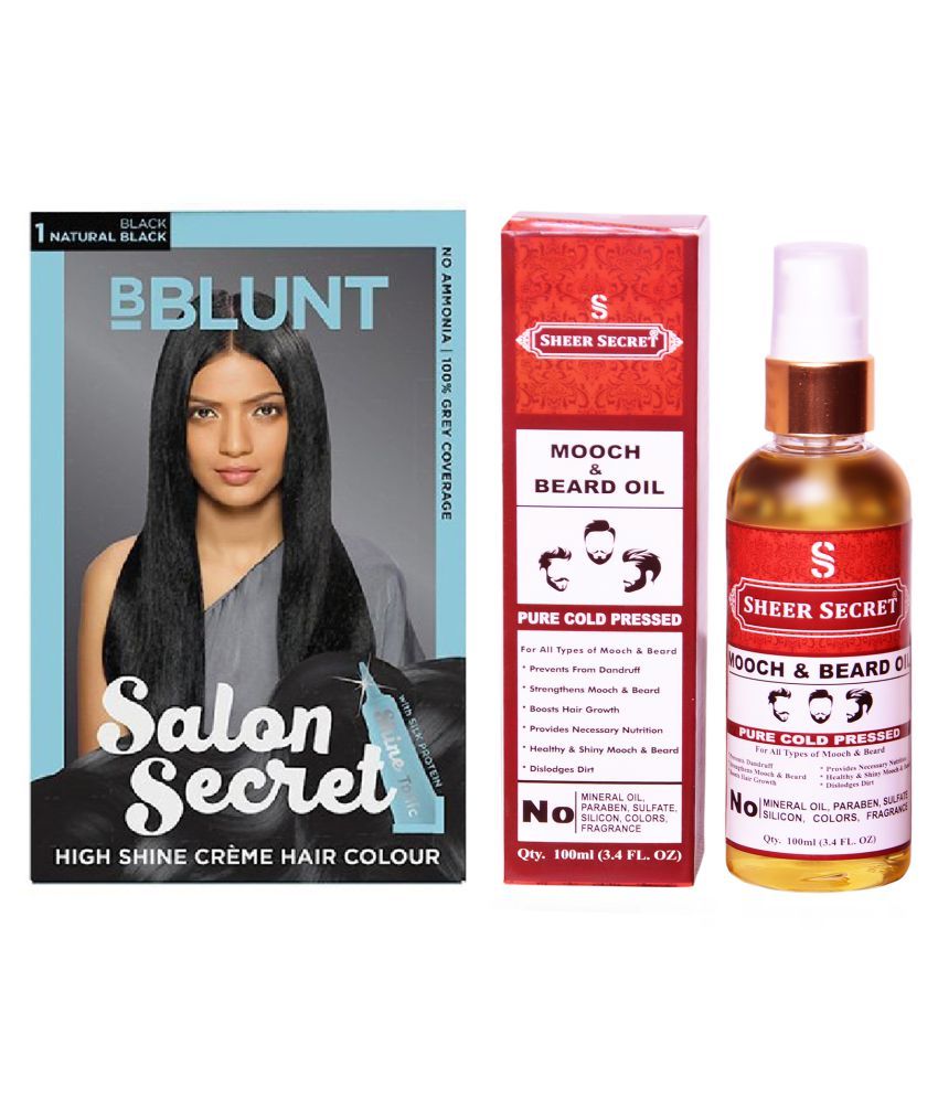 SHEER SECRET BBLUNT HAIR COLOUR 210 ml Pack of 2: Buy SHEER SECRET ...