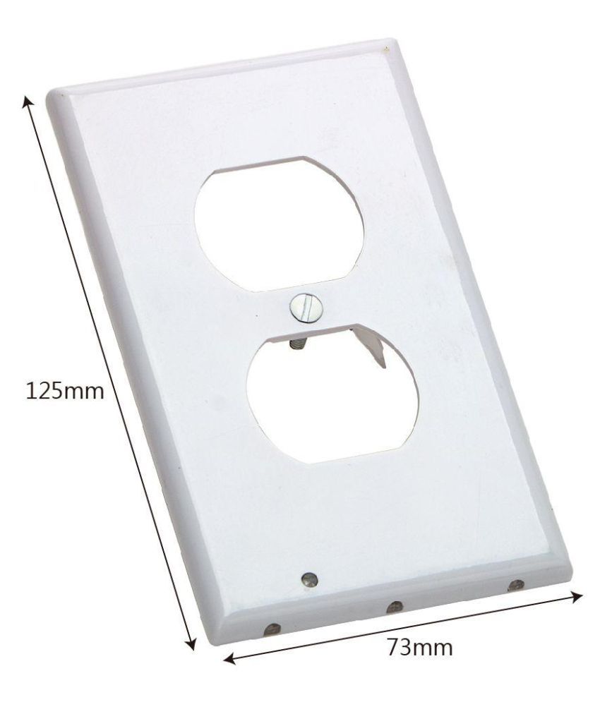 Switch Face Plug Cover Wall Outlet Lamp LED Night Light: Buy Switch ...
