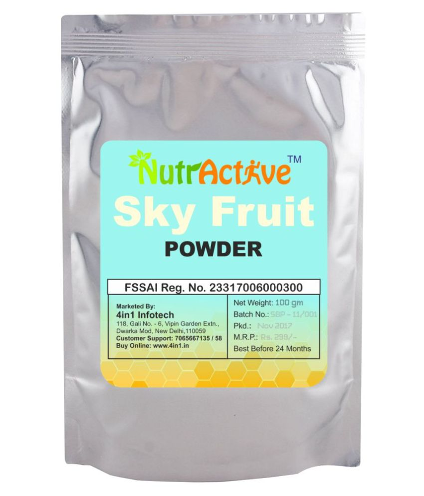 NutrActive Sky Fruit Powder | Diabetic Care Powder 200 gm Pack Of 2 ...