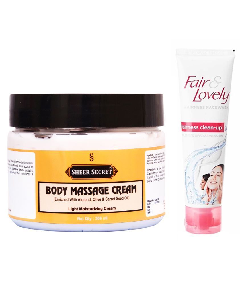 SHEER SECRET FAIR & LOVELY Day Cream 400 ml: Buy SHEER SECRET FAIR ...