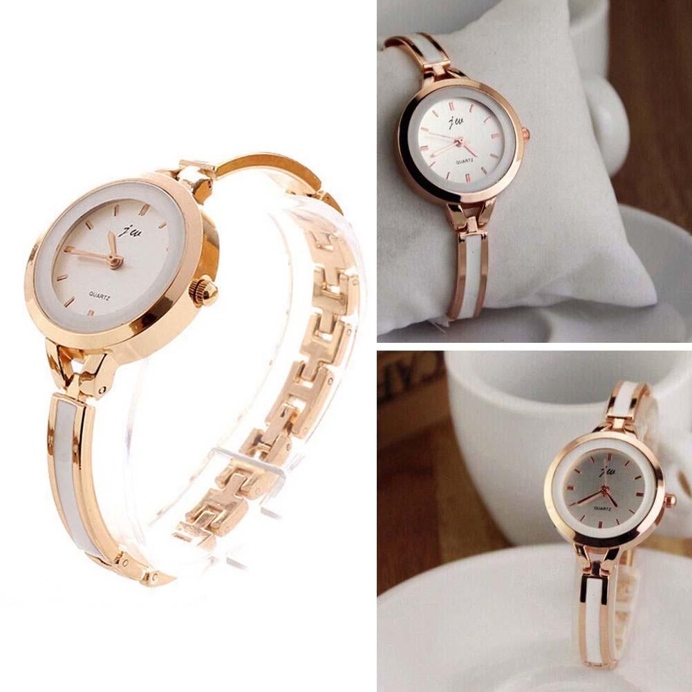 Women Elegant Ladies Fashion Bracelet Watch Analog Quartz Thin