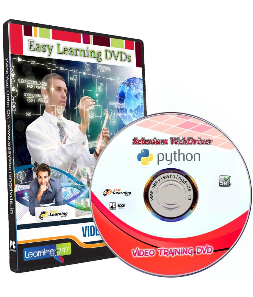 Selenium Webdriver With Python Video Training Course Dvd Dvd Buy