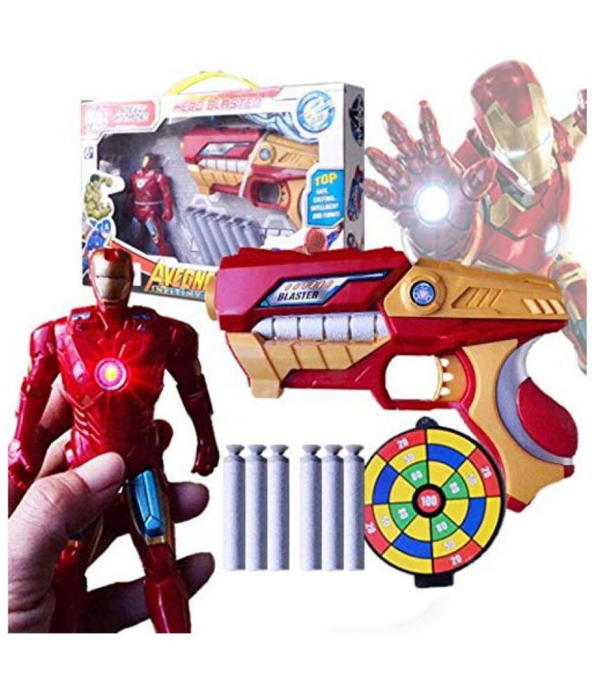 Avengers Ironman Soft Bullet Blaster Toy Gun - Buy Avengers Ironman ...