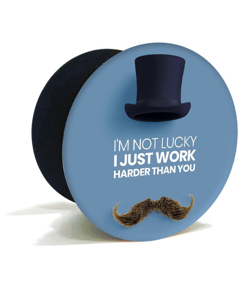 HARD WORK, LUCK MOBILE HOLDER BY KRAFTER Price: HARD WORK, LUCK MOBILE ...