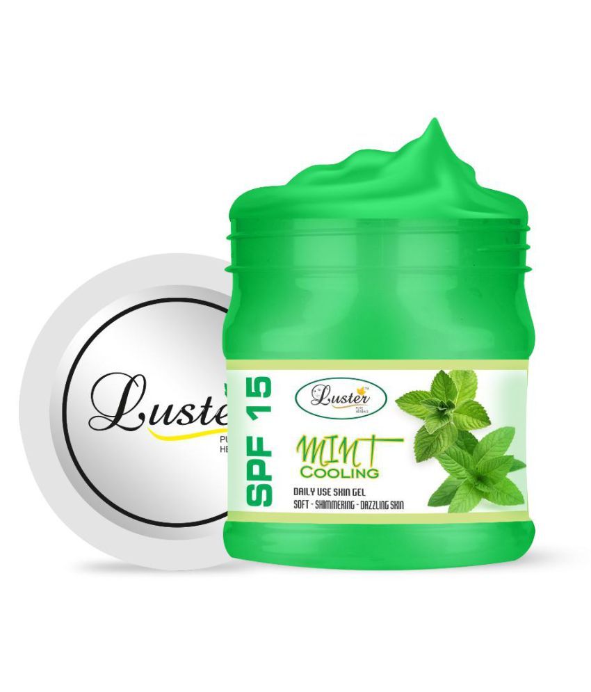 Luster Mint Massage Skin Gel Moisturizer 500 ml: Buy Luster Mint ...