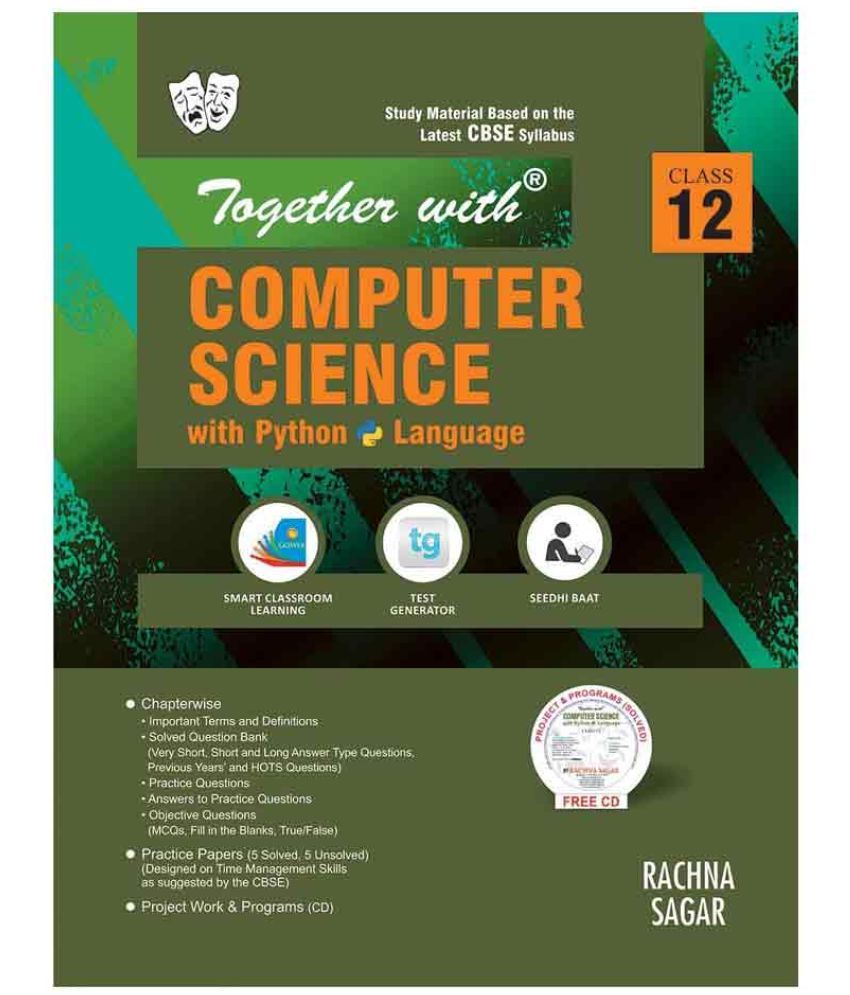 Together With Computer Science with Python Study Material for Class 12 ...