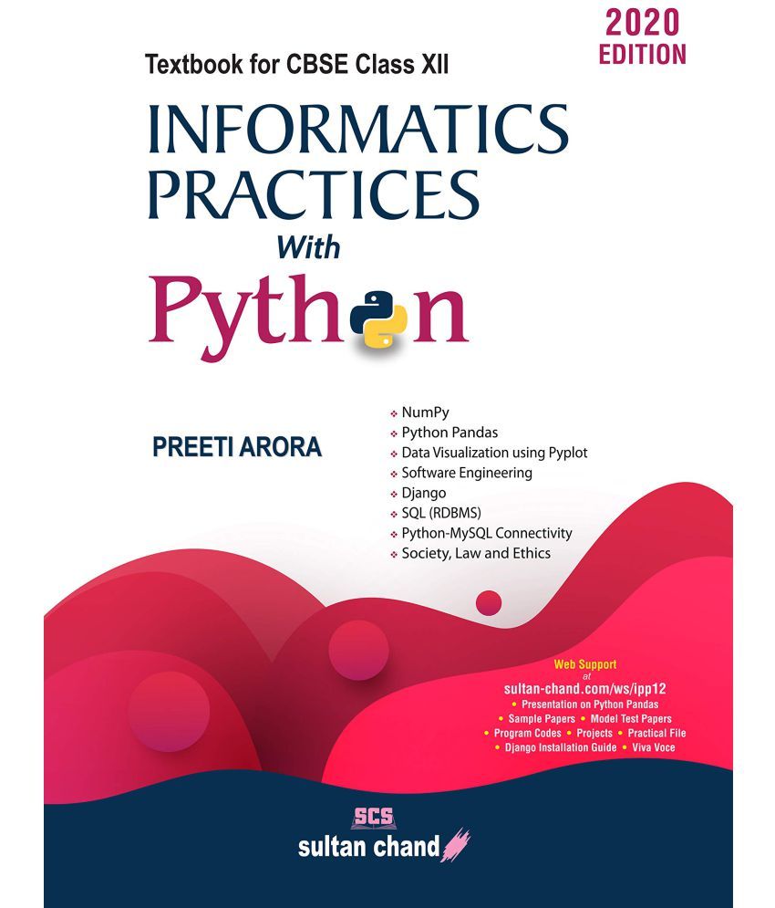 Informatics Practices with Python - Textbook for CBSE Class 12 ...