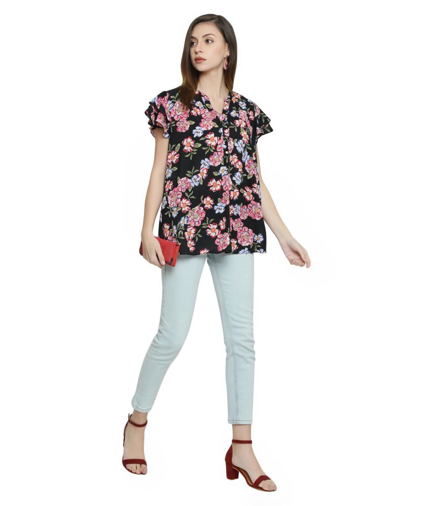 250 Designs Polyester Regular Tops - Multi Color - Buy 250 Designs ...