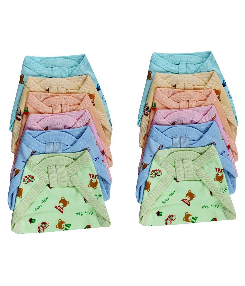 Charming Charlies New Born Baby Super Soft Reusable Cotton Hosiery ...