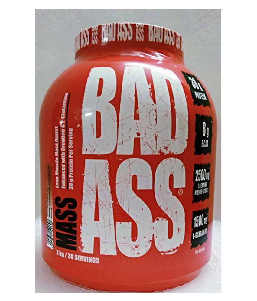Fa Bad Ass Mass 3000 Gm Mass Gainer Powder Buy Fa Bad Ass Mass 3000 Gm Mass Gainer Powder At