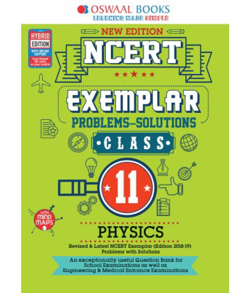 Oswaal NCERT Exemplar (Problems - solutions) Class 11 Physics Book (For ... Oswaal NCERT Exemplar (Problems - solutions) Class 11 Physics Book (For ...